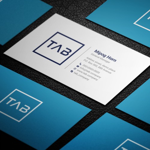 TAB Business Card | Business card contest