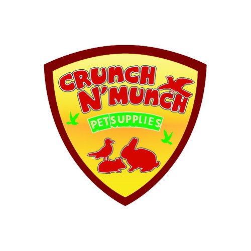 Help Crunch N Munch Pet Supplies with a new Logo Design | Logo design ...