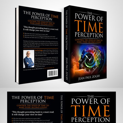 Cover Design for Non-Fiction Book 'The Power of Time Perception' | Book ...
