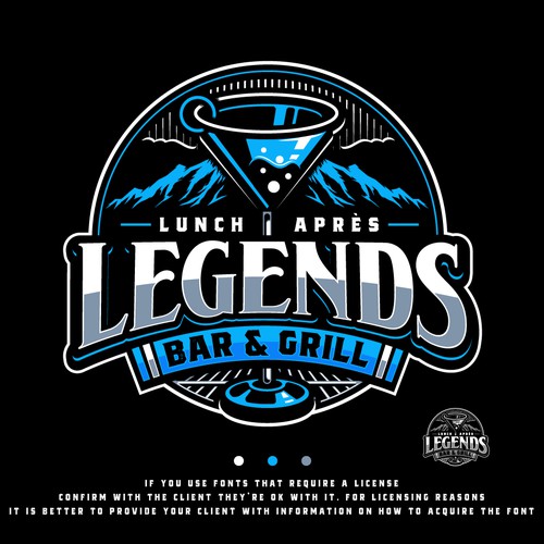 Designs | Legends Bar & Grill | Logo design contest
