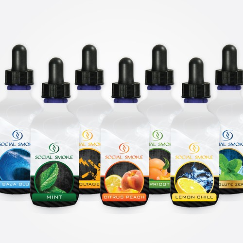 Vapor Label Ideas - 39+ Best Vapor Label Designs In 2023 | 99designs