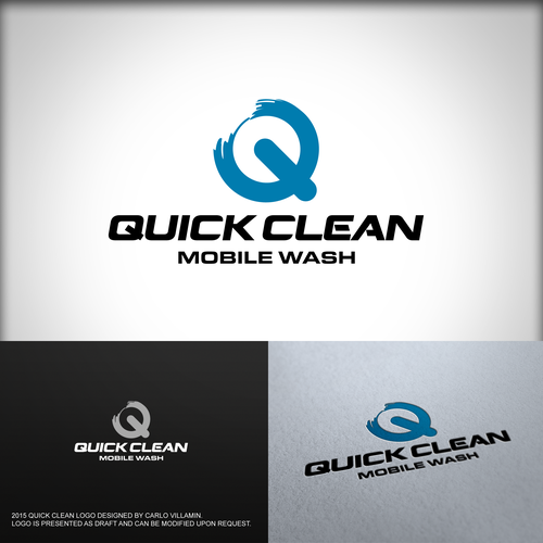 Quick Clean Pressure Washing Company | Logo design contest