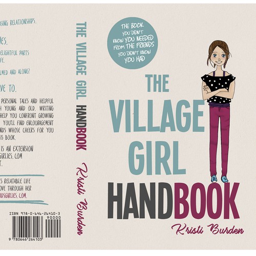 Design a book cover for "The Village Girl Handbook" | Book cover contest