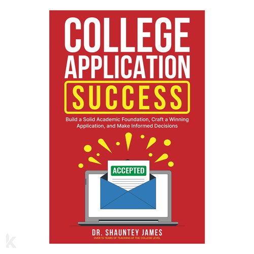 Designs | College Application Book | Book cover contest