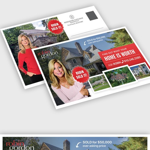Designs | Modern & CLEAN Luxury Postcard Design For Top Real Estate ...