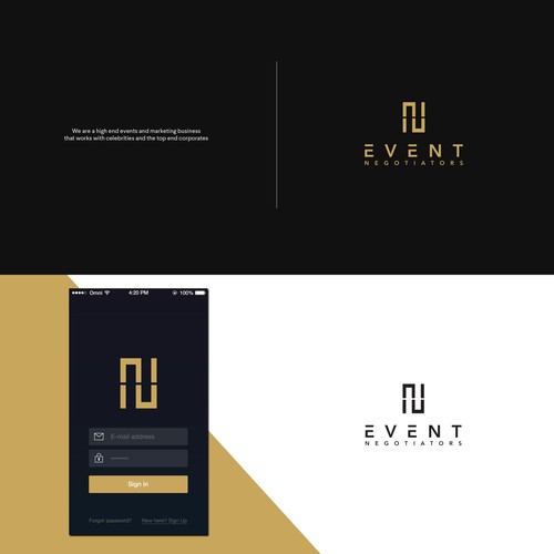 Design a high end event management logo | Logo design contest