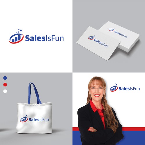 Designs | Rebranding for Sales Is Fun, a unique and refreshing take on ...