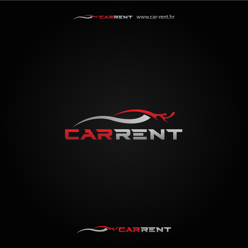 Create a logo for car rental company that will fit in current website ...