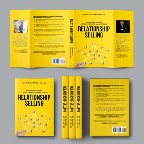 Designs | Famous Revision - Relationship Selling Cover Design | Book ...