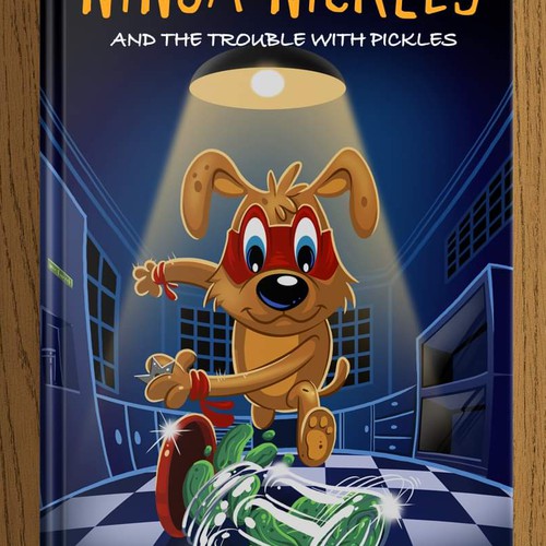 Designs | Ninja Nickles Children's Book Cover Illustration ...