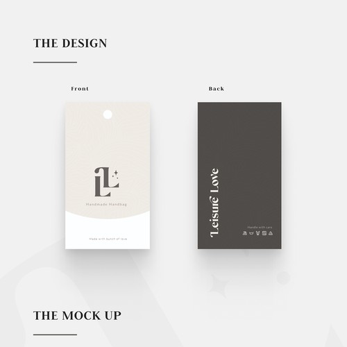 Designs | Design a boho hang tag for handmade goods and bags | Product ...