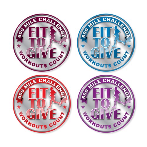 Race Medal Logo design for people who run for charity | Logo design contest