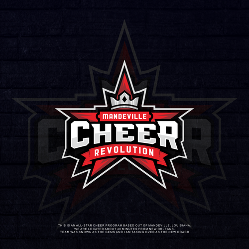 Mandeville Cheer Revolution | Logo design contest