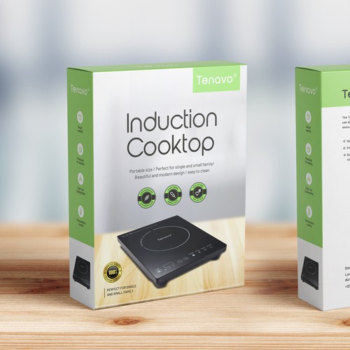 Designs | Design a modern package for an induction cooktop (oven ...