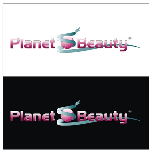 Planet Beauty Logo Cosmetics Makeup Beauty Store Hi Res Stock