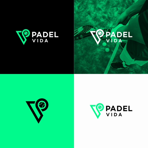 Designs | Design a fresh and memorable logo for a cutting edge Padel ...