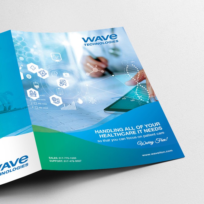 Design a professional, modern, eye-catching healthcare services booklet ...