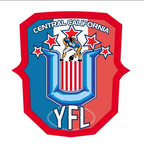 logo for central california youth football league | Logo design contest