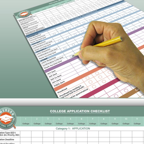 College Application Checklist | Other business or advertising contest