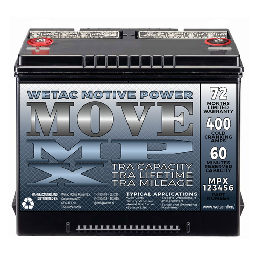 How to create a battery label that draws the attention? MOVE Batteries ...
