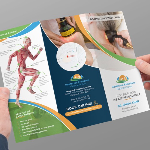 Clinic and Pain management brochure | Brochure contest