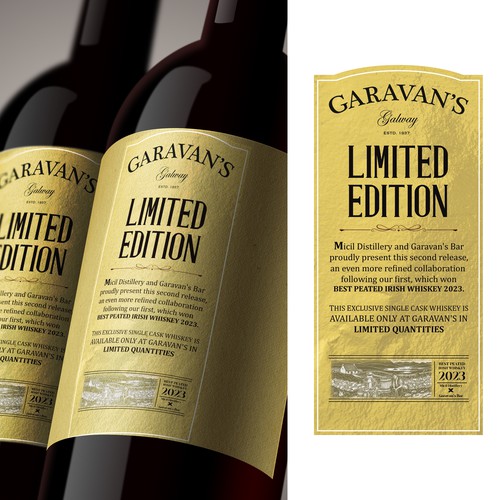 Designs | Design a Professional Label for Our Limited-Edition Whiskey ...