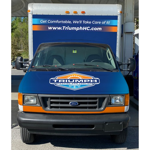 Designs | HVAC van wrap | Car, truck or van wrap contest