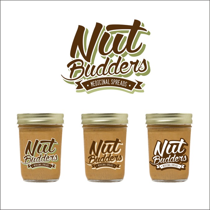 Create a Logo for a infused Nut Butters company (Peanut and Almond ...