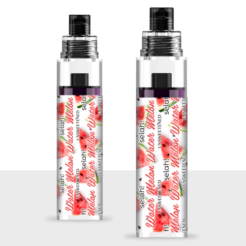 Designs | Exciting staggered logo label for flavor pod | Product label ...