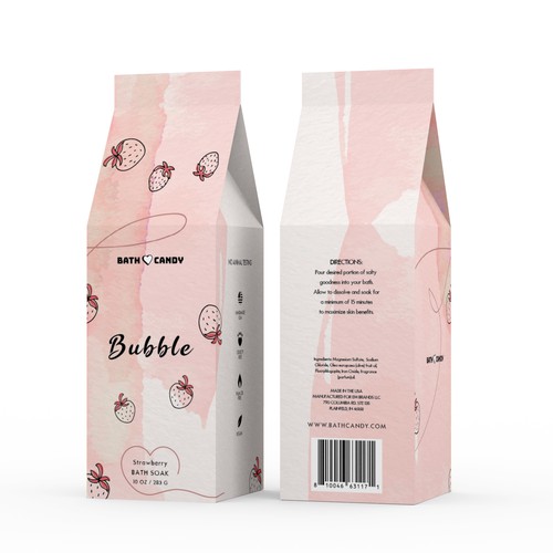 Designs | FUN Colorful Bubble Bath Milk Carton Design for Mass Retailer ...
