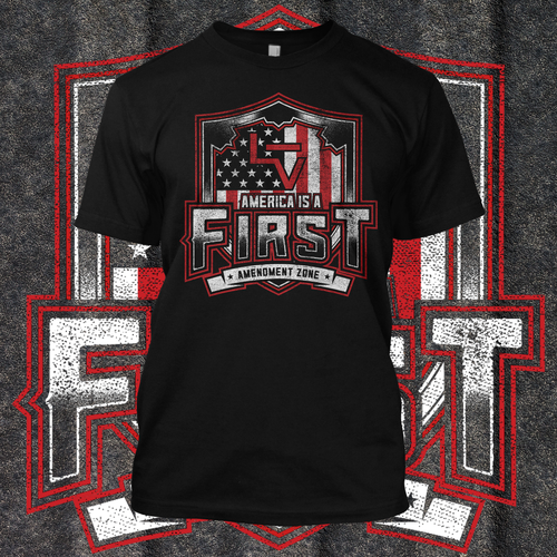 Retro First Amendment T-Shirt design needed for a good cause! | T-shirt ...