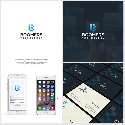 Designs | Boomers Technology needs a smart and brilliant logo and brand ...