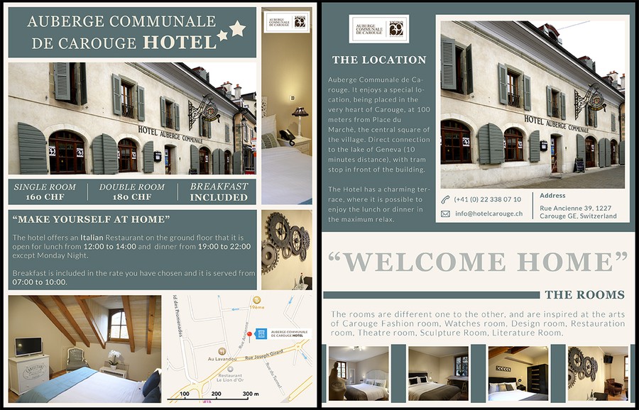 to create a winning poster for the hotel | Postcard, flyer or print contest