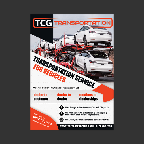 Designs | transportation flyer | Postcard, flyer or print contest