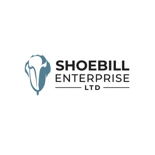 Designs | A powerful logo of Shoebill showing versatility & reliability ...