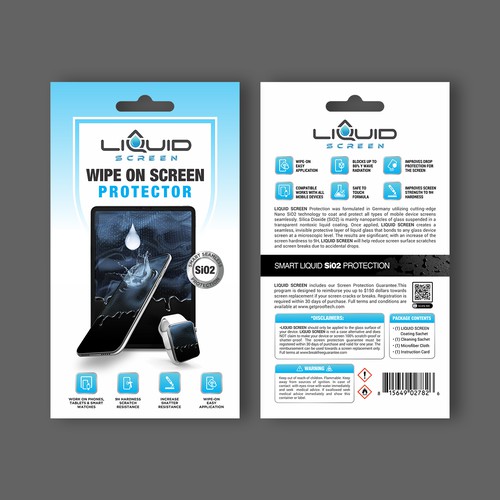 Designs | Envelope Packaging Design for Screen Protector | Product ...