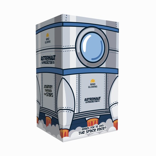 Designs | An awesome box design for our Astronaut Projector, a product loved by kids | Product ...