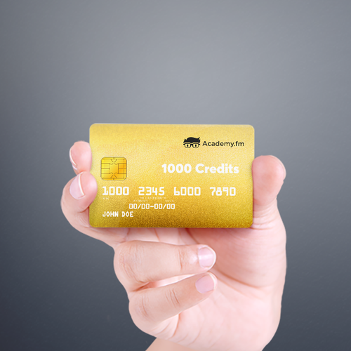 Create a Beautiful Golden "Credit" Card! | Product packaging contest