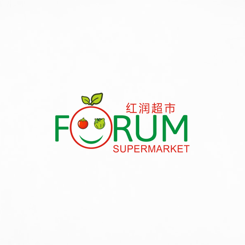 Forum Supermarket logo design | Logo & business card contest