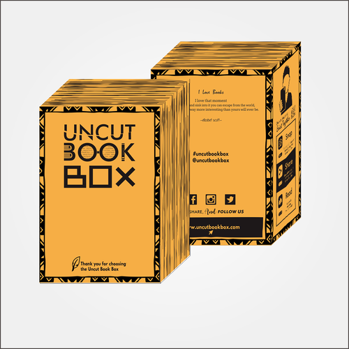 Design a YA Book Subscription Box | Product packaging contest