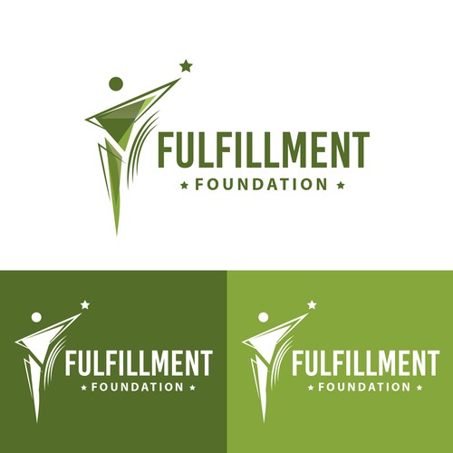 Create a logo expressing human fulfillment when all mental and physical ...