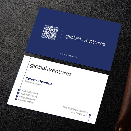 Designs | Design a business card for a start-up investor | Business ...
