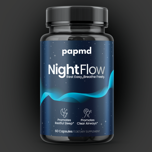 Design the ultimate label for pap md's nightflow: a cpap user's dream ...