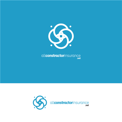 Logo for an Insurance Company Providing Insurance for Construction ...