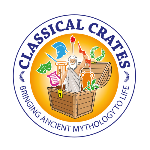 Designs | Logo for fun subscription box for kids that brings Greek ...