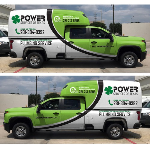 Designs | Design a Truck Wrap for a large service business | Car, truck ...