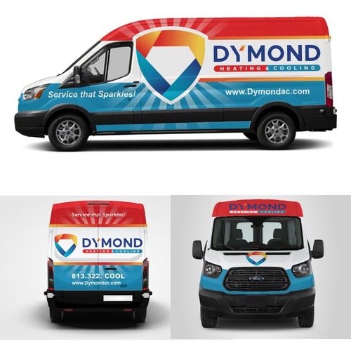 Designs | HVAC Van Wrap | Car, truck or van wrap contest
