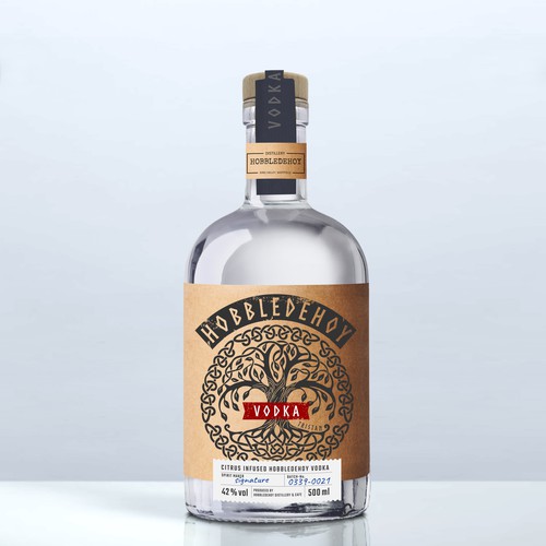 Designs | Design a label for our Vodka bottle for a small batch ...
