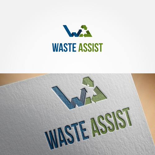 Waste Assist logo design. | Logo & business card contest
