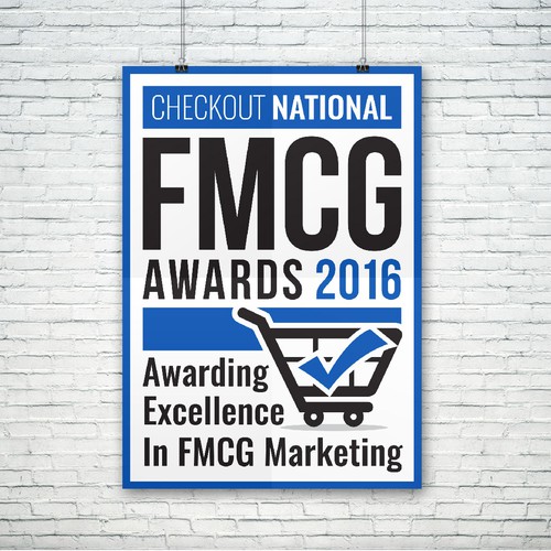 Create a logo/branding for the Checkout National FMCG Awards 2016 ...